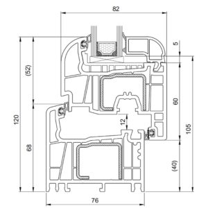 Salamander Streamline SL 76 Kunststofffenster — bauliefer
